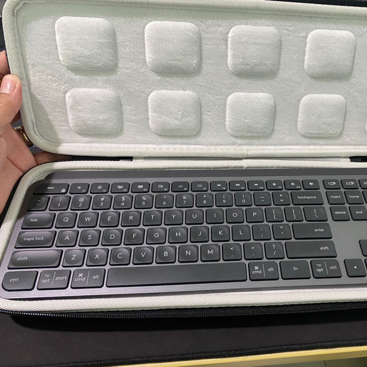 Keyboard Storage Box Portable Carrying Case for Logitech MX Keys ...