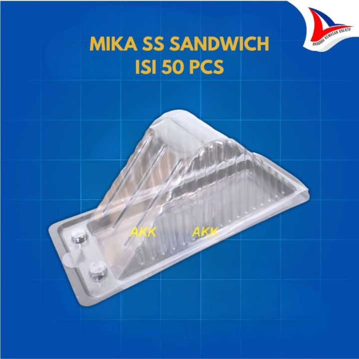 Mika Tray Roti Ss Sandwich / Tempat Roti Sandwich Isi 50 Pcs | Lazada ...