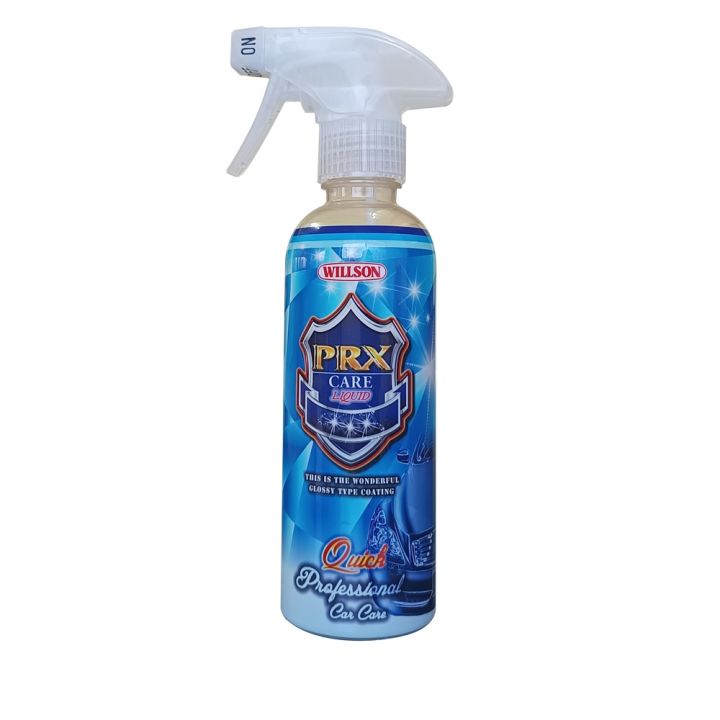 Willson PRX Care Liquid น้ำยาเคลือบสีรถ เพิ่มความเงาลื่น กันฝุ่นและน้ำเกาะ | Lazada.co.th