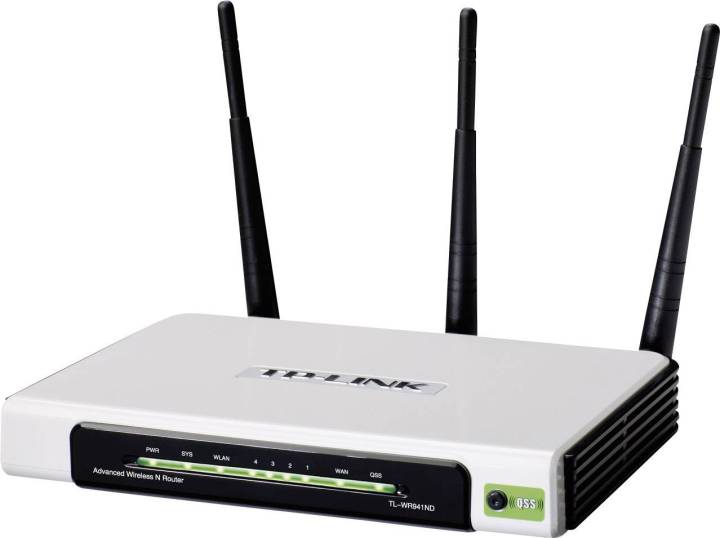 TP-Link TL-WR941ND 300Mbps Wireless N Router 3 Antenna with 4 Ports ...