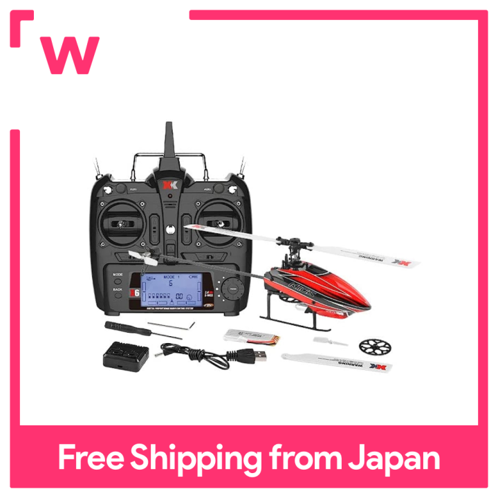 XK HITEC Japan 6ch 3D6G System Helicopter K110S RTF Japan 99g or less ...