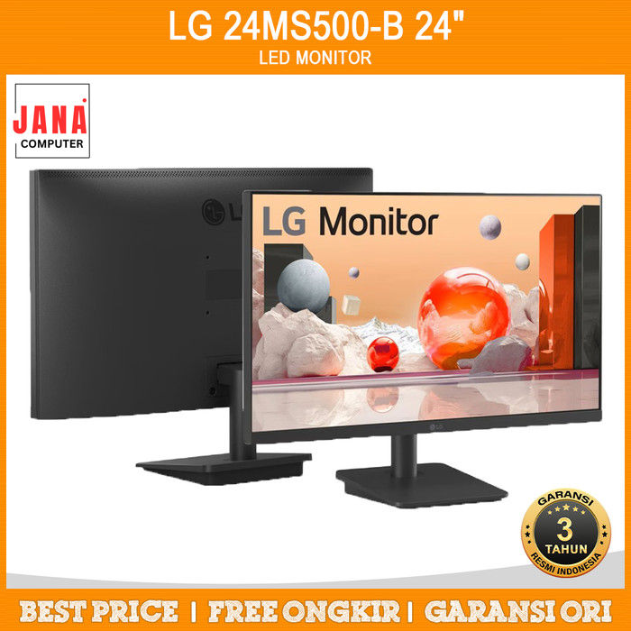 LED LG 24MS500-B 24" IPS 100Hz FHD FreeSync Monitor 24MS500 | Lazada ...