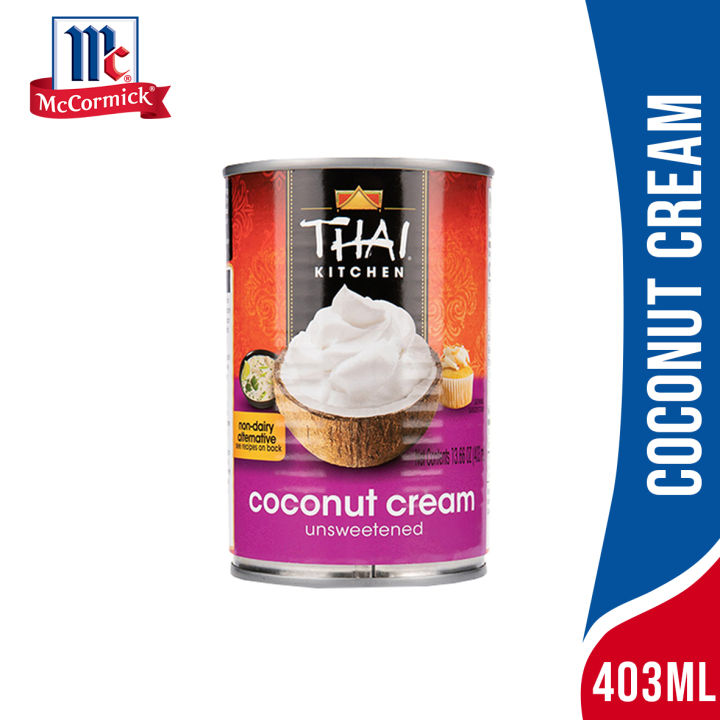 McCormick Thai Kitchen Coconut Cream (Unsweetened) 403ml | Lazada PH