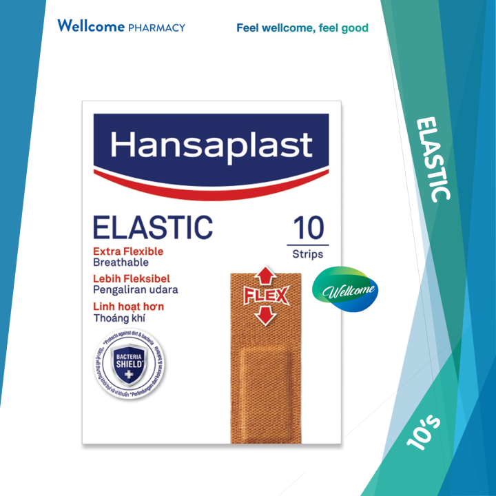 Hansaplast Elastic Plasters - 10's | Lazada