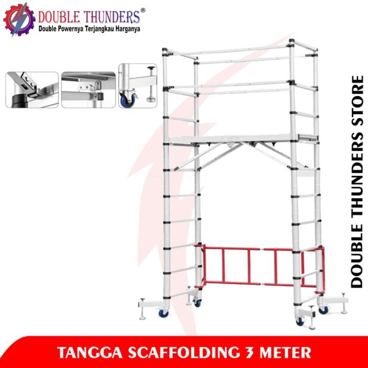 DT DLTSL210 Tangga Scaffolding 3 Meter/ Working Platform 3M | Lazada ...