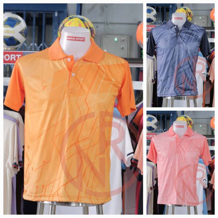 เสื้อคอปก เสื้อกีฬาชาย SA304 SPORT DAY ผ้าไมโครพิมพ์ลาย ทรงสวย ใส่สบาย ...