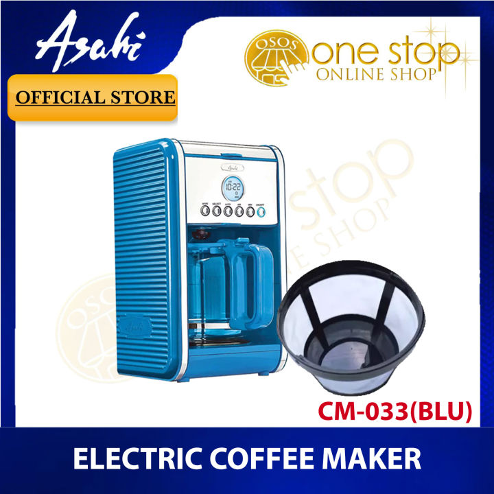 Asahi Original 12cups Programmable Electric Coffee Maker CM-033 •OSOS ...