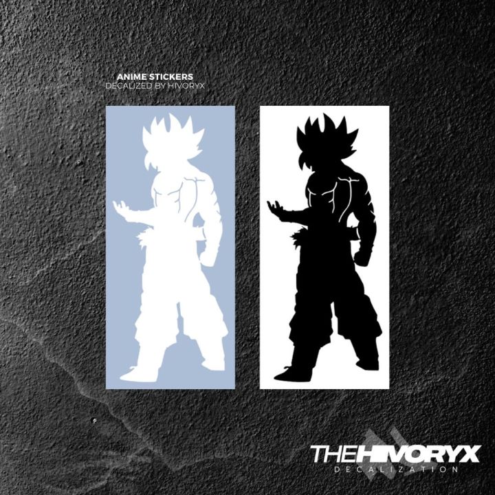 「SON GOKU SUPER SAIYAN DESIGN #6 | DRAGON BALL」ANIME SERIES CAR DECAL ...