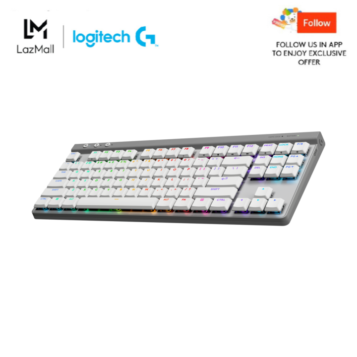 G515 LIGHTSPEED TKL Low Profile Wireless Gaming Keyboard, LIGHTSYNC RGB ...