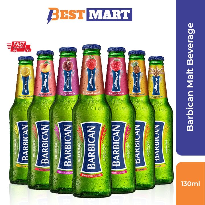 Botol kaca minuman Barbican Malt (6x330 ml) | Lazada