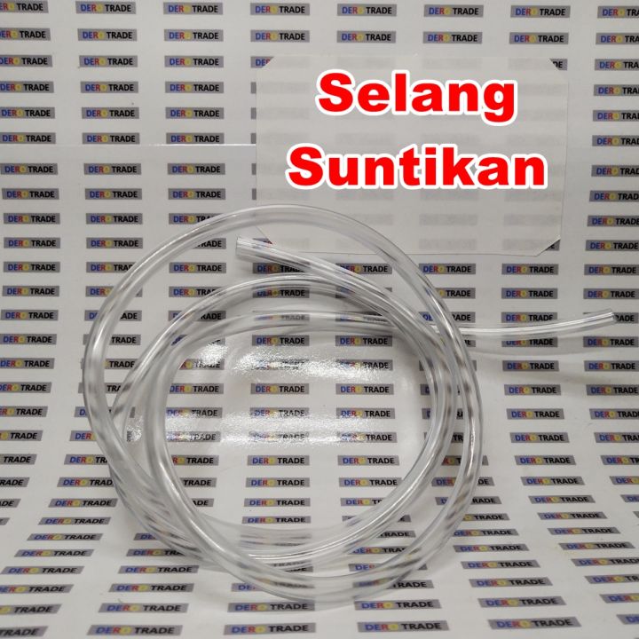 Selang Bening untuk Suntikan Parfum Atau Injek Tinta. ukuran lubang ...