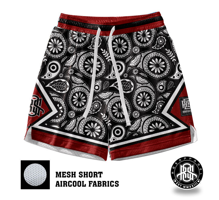 RAINORSUN TRENDY AIRCOOL MESH SHORT full sublimation high quality ...