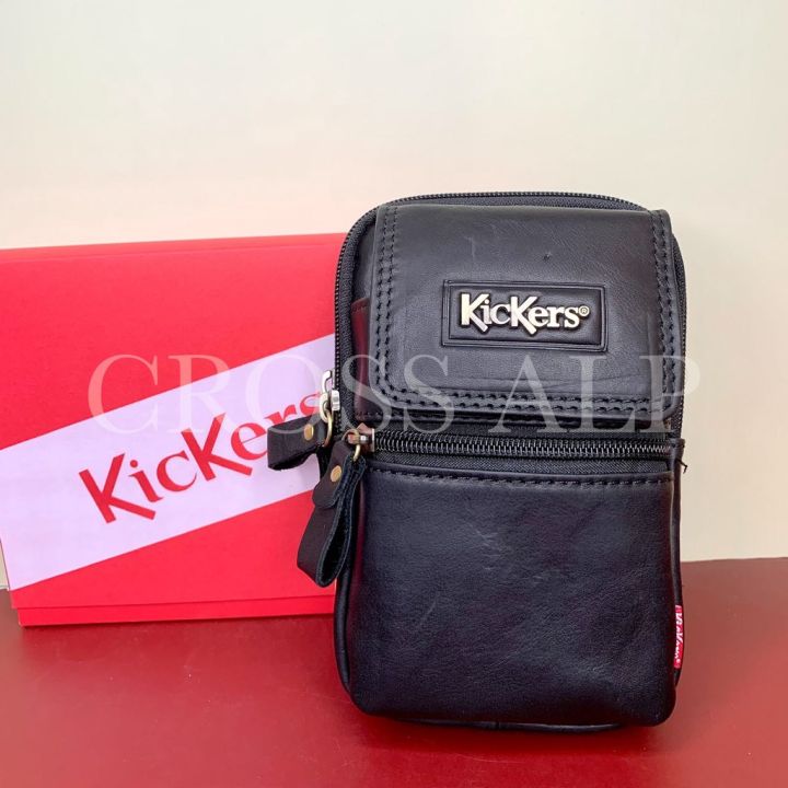 Kickers Pouch Bag Original Genuine Leather KIC-S 89855 89713 89774 ...