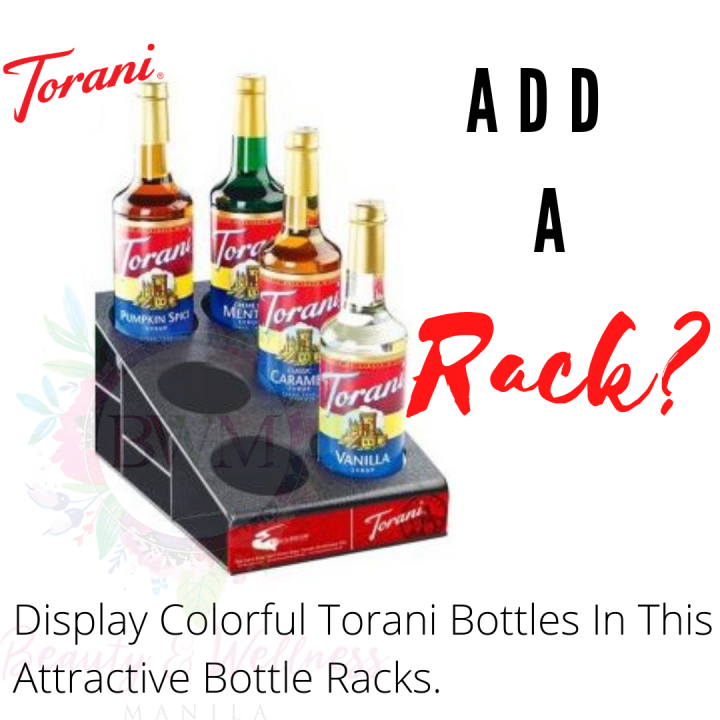 COFFEE SYRUP 3 TIER ACRYLIC BOTTLE RACK | Lazada PH