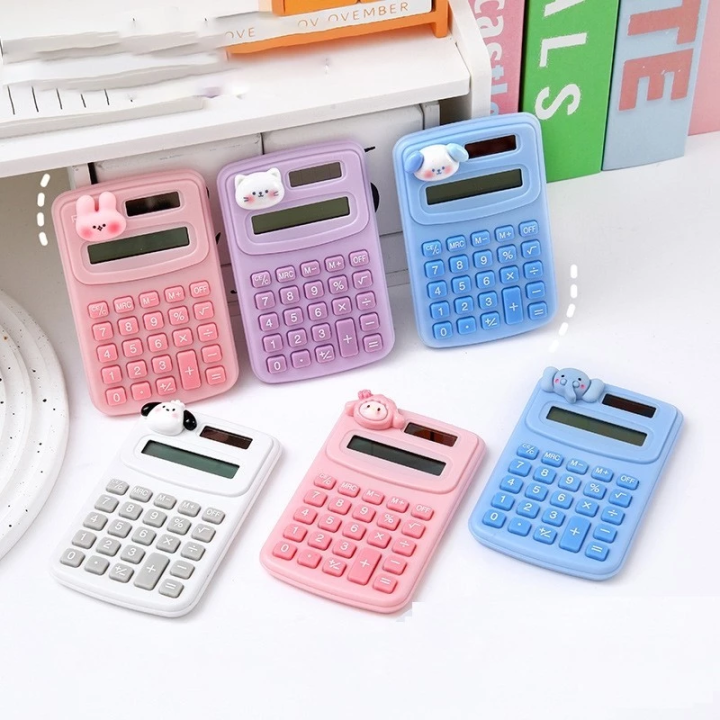 Kalkulator Mini 8 Digit Karakter Sanrio Alat Hitung Gambar Kuromi ...