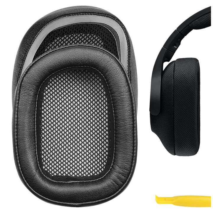 ที่ครอบหูเปลี่ยนหนังเทียม Geekria สำหรับ G433 Logitech G233 G PRO แผ่น ...