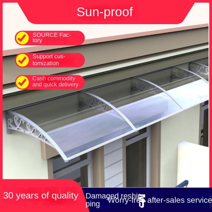 Canopy cket Outdoor Home Door Upper Rainproof Balcony Window Sun Shade ...