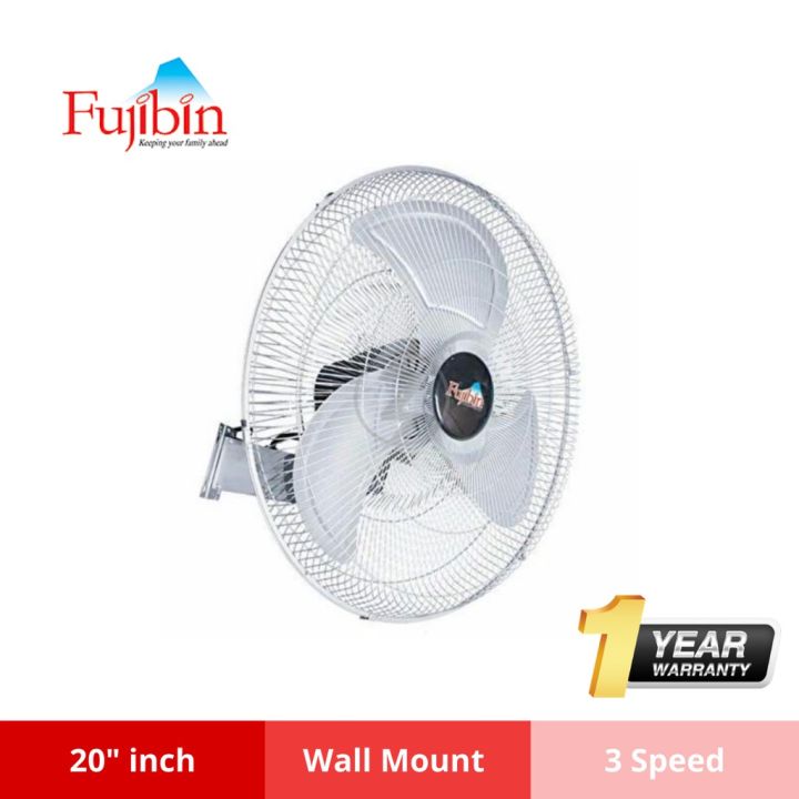FUJIBIN 20″ POWERFUL WALL FAN (FBW-20) Kipas Dinding | Lazada