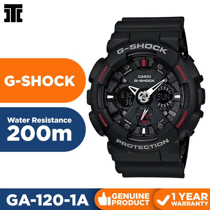 Casio G Shock GA120 Black