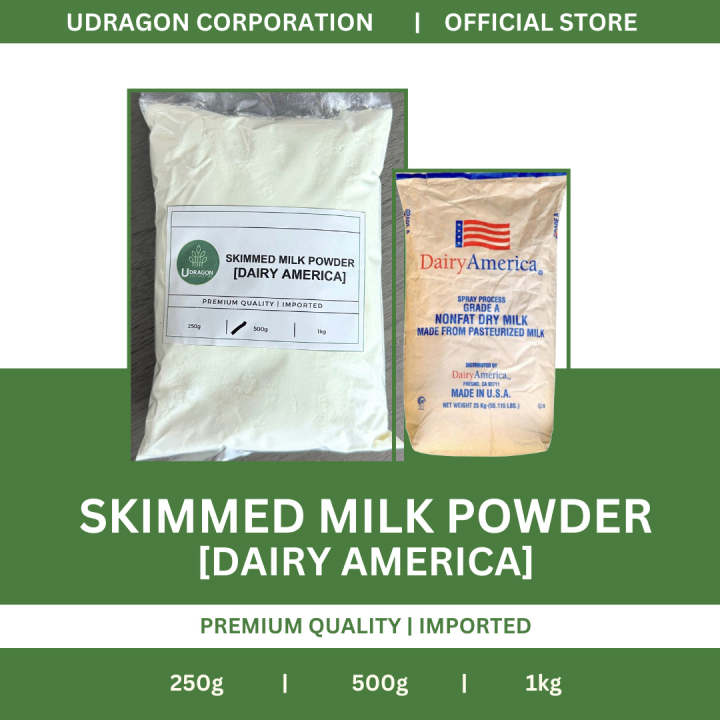 Skimmed Milk Powder [DAIRY AMERICA] - 250g, 500g, 1kg | Lazada PH