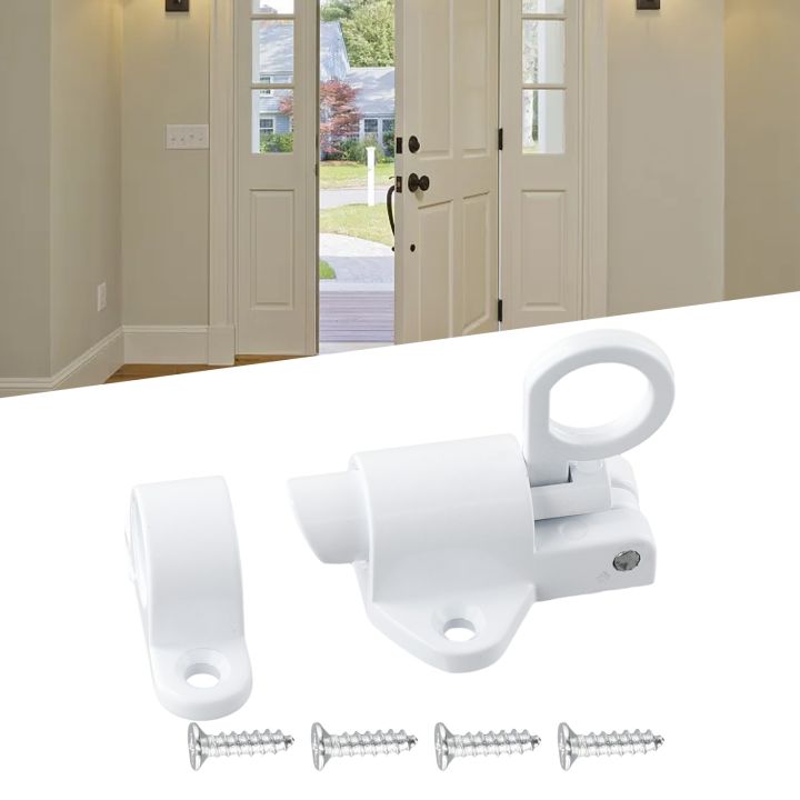 HOMETOOL Self Closing Aluminium Alloy Door Latch Bolt with Spring for ...