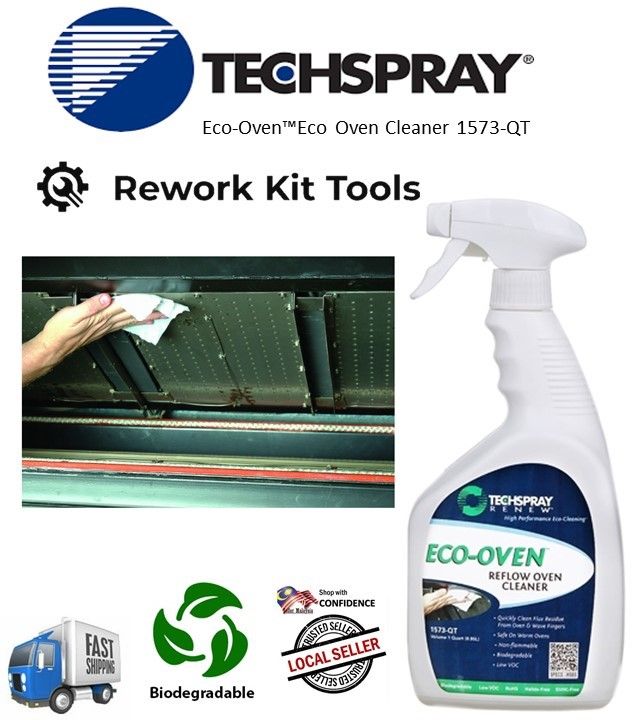 Techspray Eco‐Oven™ Oven Cleaner 1573‐QT | Lazada