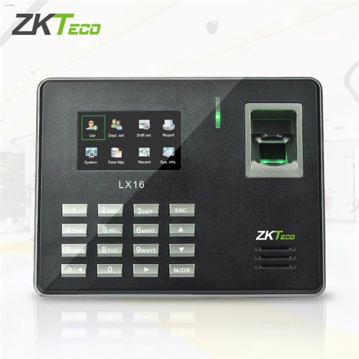 ZKTeco LX16 Biometrics Fingerprint Time Attendance Machine Household ... ZKTeco LX16 Biometrics Fingerprint Time Attendance Machine Household ...