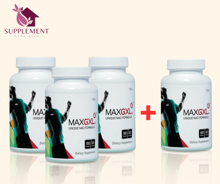 MAXGXL (3-BOTTLES + 1 BOTTLE) UNIQUE FORMULA-YOUR FORMULA FOR ADVANCED ...