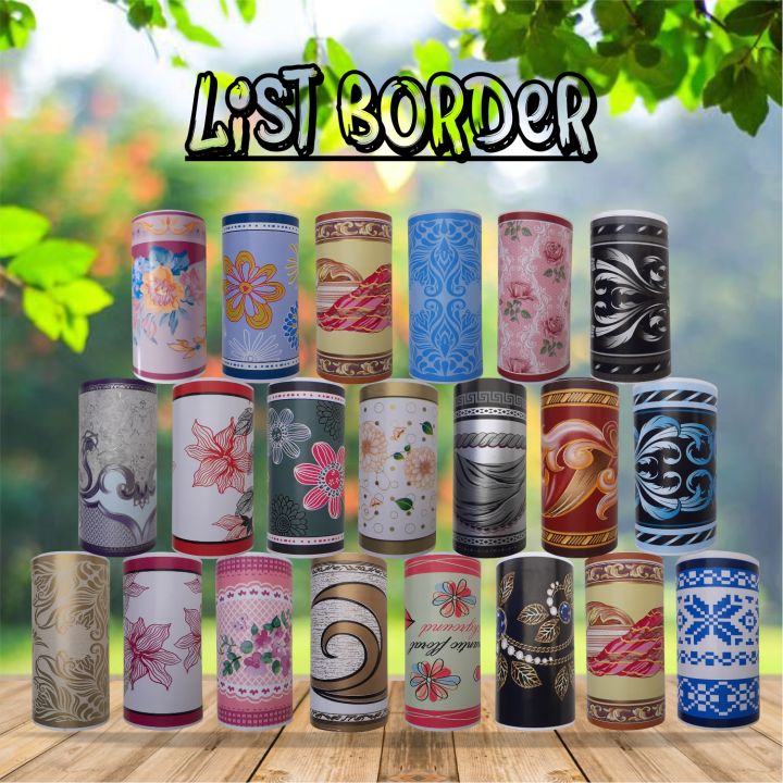 list dinding tembok Wallpaper List Border Stiker List Dinding list ...