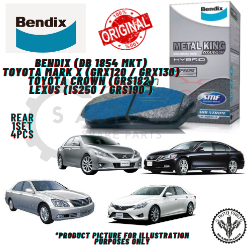 TOYOTA MARK X (GRX120 / GRX130) TOYOTA CROWN (GRS182) LEXUS (IS250 ...