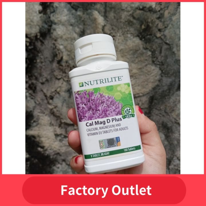 Amway Nutrilite Cal Mag D Plus 180 Tablets - Ready Stock | Lazada