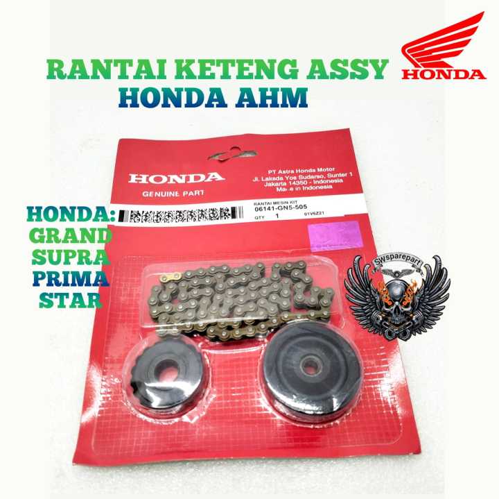 ORI RANTAI KETENG HONDA AHM GRAND SUPRA PRIMA WIN LEGENDA X STAR ...