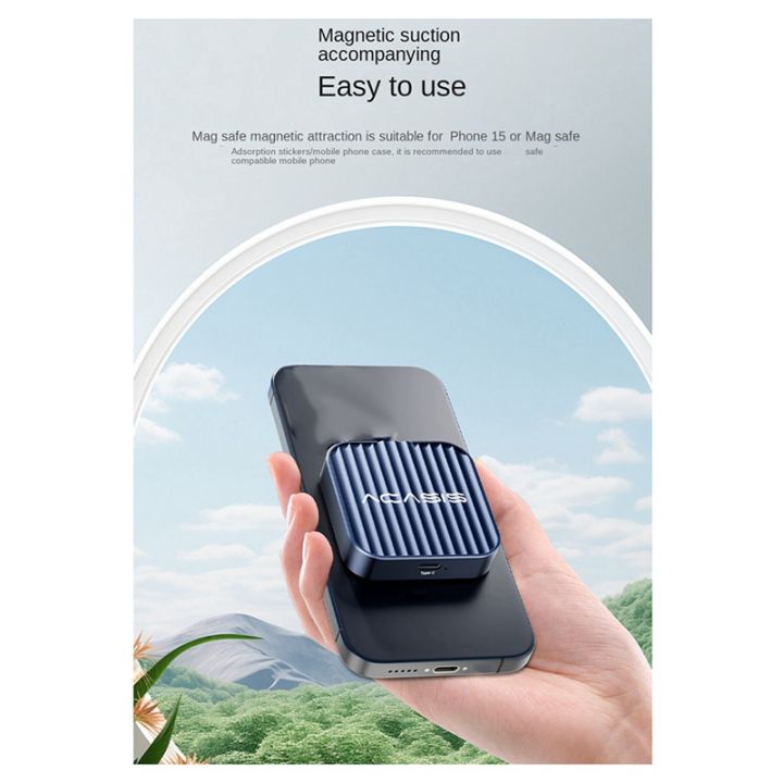 (GDSW) M.2 2230 NVMe SSD Enclosure 10Gbps Magnetic M.2 SSD Case ...