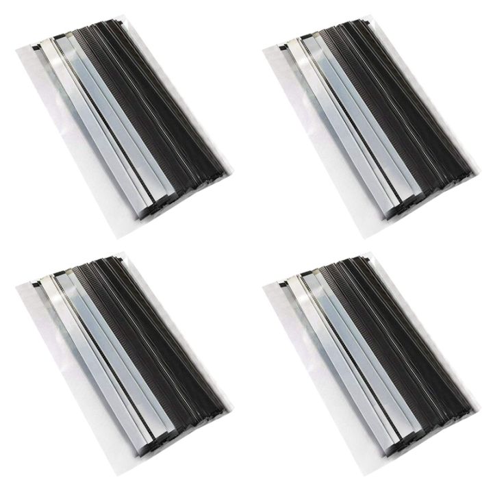 (JONP) 400 Peel and Stick Tin Ties, Wire Bendable, Coffee Bag Ties ...