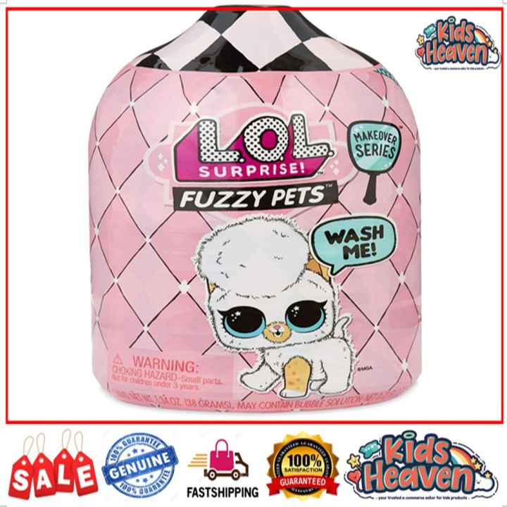 L.O.L. Surprise! LOL Fuzzy Pets with Washable Fuzz Series 2 (100.0% ...