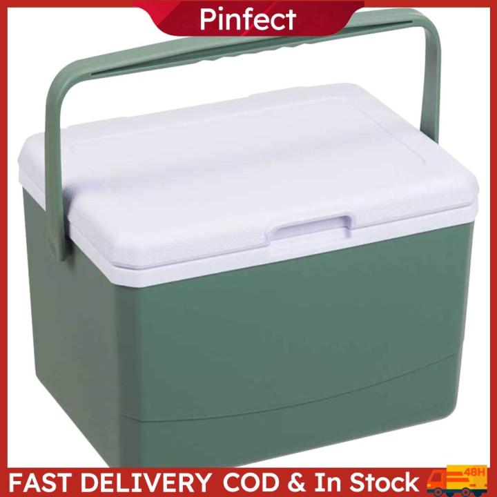 5L Insulated Portable Cooler with Handle Picnic Ice Bucket Heat ...