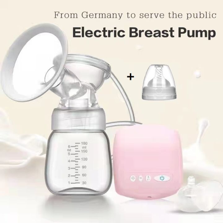Single Electric breast pump Automatic milker Postpartum breast massage ...