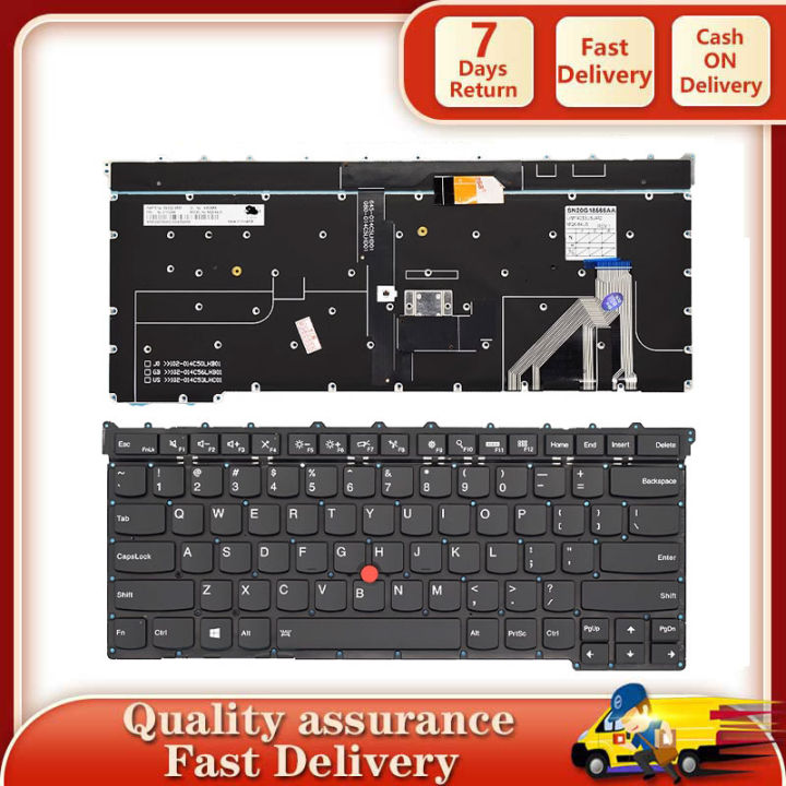 New Laptop Keyboard For Lenovo thinkpad x1 carbon 3rd generation With ...