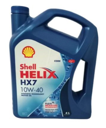 Shell Helix HX7 10W-40 Semi Synthetic Engine Oil 4L 10W40 | Lazada