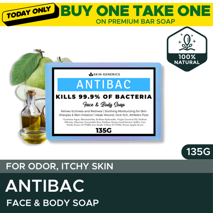 [ BUY 1 TAKE 1 - ANTIBACTERIAL + ANTI-ODOR ] SkinGenerics Antibacterial ...
