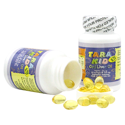 Vitamin Anak TARA KID Cod Liver Oil + DHA isi 30 | Lazada Indonesia