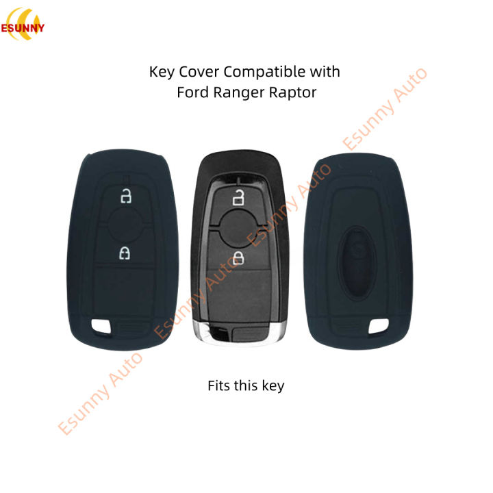 Silicone Smart Key Cover for Ford Ranger Raptor - Protect Your Car Key ...