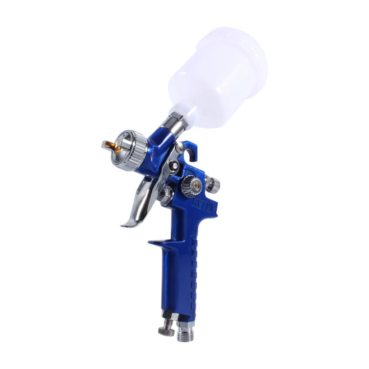 BaiTao Blue Gravity Feed HVLP Mini Air Paint Spray tool Low Pressure 0 ...