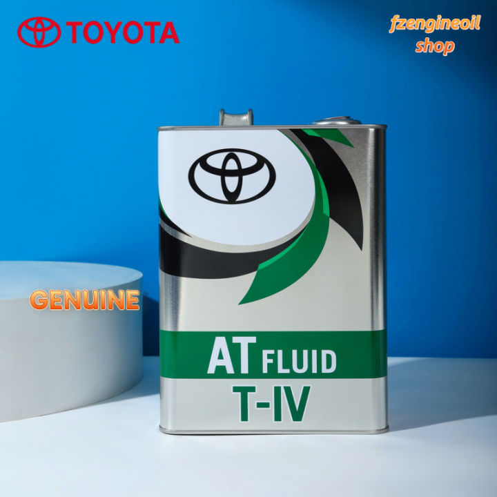 Toyota Genuine ATF Type T-IV (Automatic Transmission Fluid) 4 Liters ...