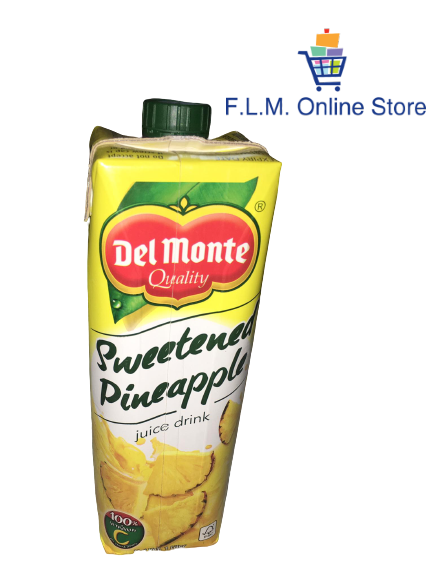 Del Monte Sweetened Pineapple Juice 1L Tetra | Lazada PH