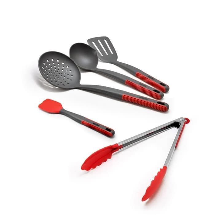 MAXIM Spatula/Sutil Alat Masak Set 5 pcs - Flex Grip | Lazada Indonesia