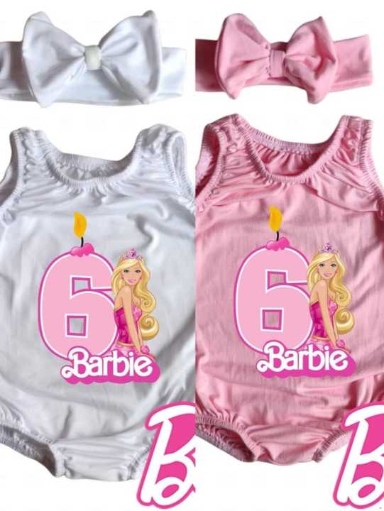 BARBIE BABY ROMPER MILESTONE 0-24 MOS | Lazada PH
