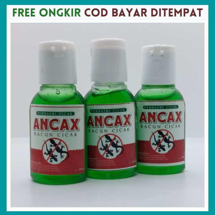 Ancax Racun Cicak Pembasmi Cicak / Tokek / Serangga Lainnya 100% ...