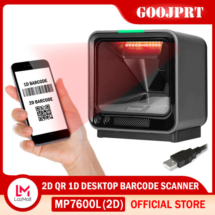 GOOJPRT GP-MP7600L 1D 2D High Precision Desktop Barcode Platform ...