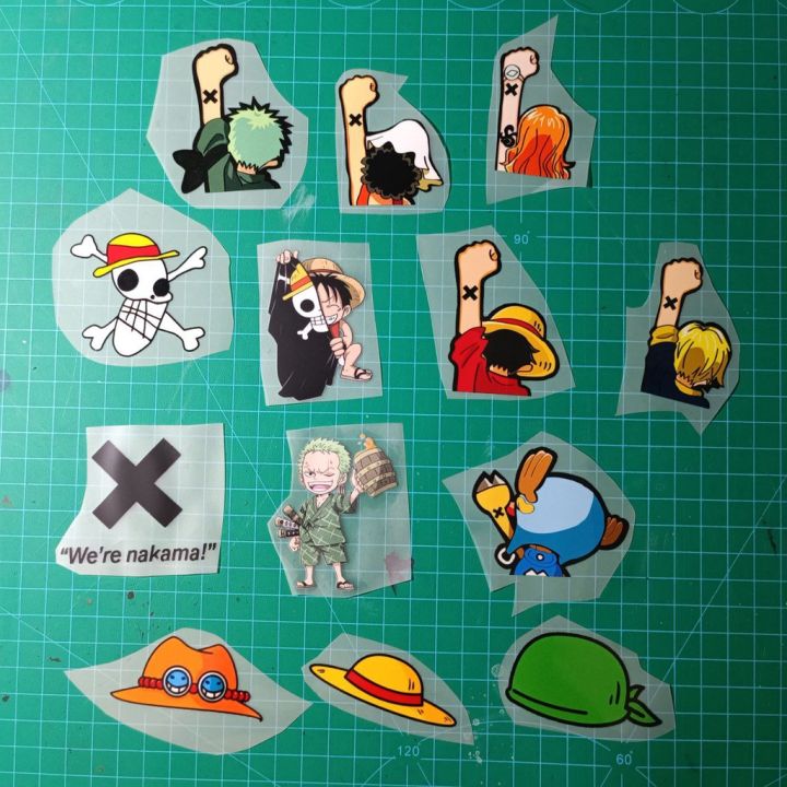 DIY Sticker Baju (One Piece) Iron On / Heat Press | Lazada